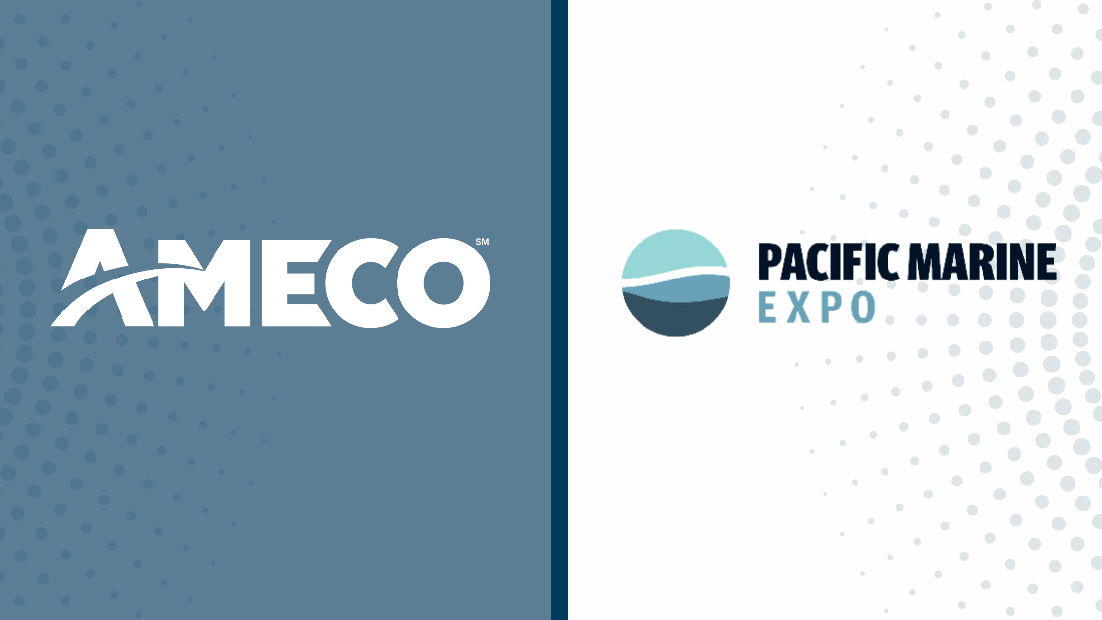 Visit the AMECO booth at the 2024 Pacific Marine Expo - AMECO