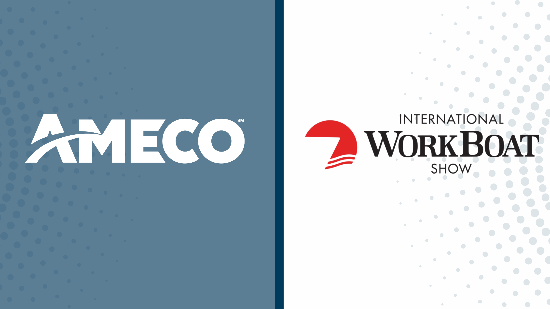 Visit AMECO at the 2024 International WorkBoat Show - AMECO